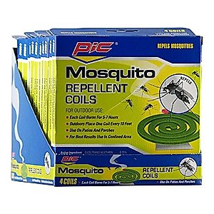 PIC C412 Mosquito Repellent Coils (12 Packs of 4)