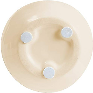 Pavilion Gift Company Never Stop Wishing Happy 40th Birthday - 8 oz Soy Wax Candle with Wick in A Yellow Ceramic Vessel 8 oz-100 Scent: Serenity, 3.5 Inch Tall