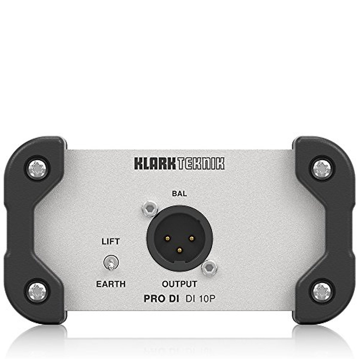 Klark teknik PRO DI DI 10P Passive DI Box with Stereo Input/Summed Mono Output, Midas Transformer and Extended Dynamic Range