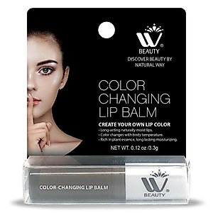 WBM Care Color Changing Lip Balm - Sustain, Repair, and Moisturize Your Lips with 3.3g of Nourishing Formula for Beautiful, Vibrant Color and Hydration