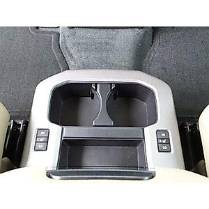 Center Console Cup Holder Insert Divider Barier Partition Separator for TOYOTA TACOMA SR5 TRD PRO 4x4 Limited Platinum 2005 2006 2007 2008 2009 2010 2011 2012 2013 2014 2015 & TOYOTA SEQUOIA 2008-2022