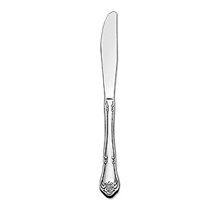 Oneida 2552KPVF Arbor Rose Flatware - Solid Handle Knife - Case of 1 Dozen