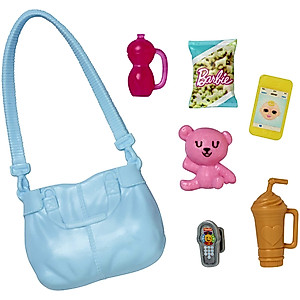 Barbie Skipper Babysitters Inc 2 Dolls & Accessories, Set with Brunette Skipper Doll, Small Doll & Bouncy Stroller (Amazon Exclusive)