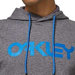 Oakley Men's B1B Pullover Hoodie 2.0, New Athletic Grey/Ozone, X-Large