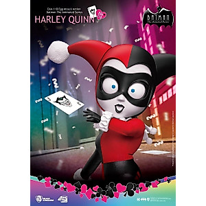 Beast Kingdom Batman The Animated Series: Harley Quinn EAA-118 Egg Attack Action Figure, Multicolor