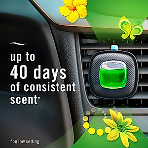 Febreze Car Air Freshener, Car Vent Clip and Odor Fighter, Gain Original Scent, 8 Count