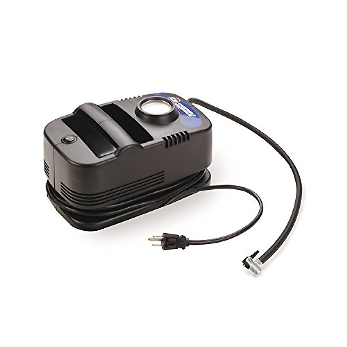 Campbell Hausfeld 150 PSI Tire Inflator, 120 Volt Auto Tire Pump, Portable Air Compressor for Car and Bicycle Tires and other Inflatables (RP410099AV)