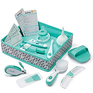 Safety 1st Nursery Care Health & Grooming Kit, Pyramids Aqua, One Size