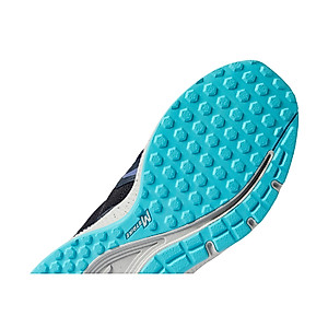 Skechers Women's GO Run CONSISTENT-Vivid Horizon Sneaker, Navy/Lavender, 9