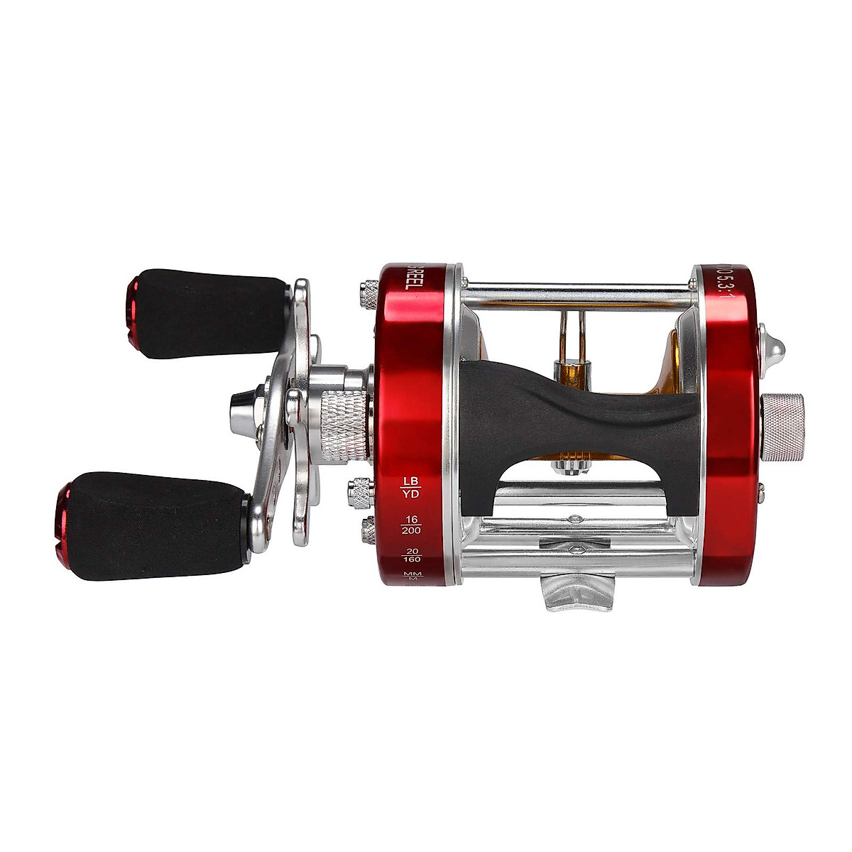 KastKing Rover Round Baitcasting Reel, Left Handed Fishing Reel,Rover50