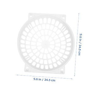 Parliky 10pcs Pigeon Supplies Birds Bowlx Pigeon Accessories Bird Nests for Cages Canary Eggs Hatching Tool Birdhouse Pigeon Bowl Breeding Bird Nest Pigeon Nest Pigeon Breeding Nest White