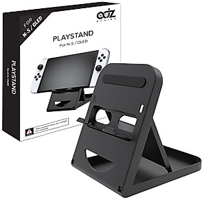 ADZ Switch Stand, Adjustable Playstand Compatibe with Nintendo Switch Console, Portable Compact Play Stand Mount with 6 Height Settings
