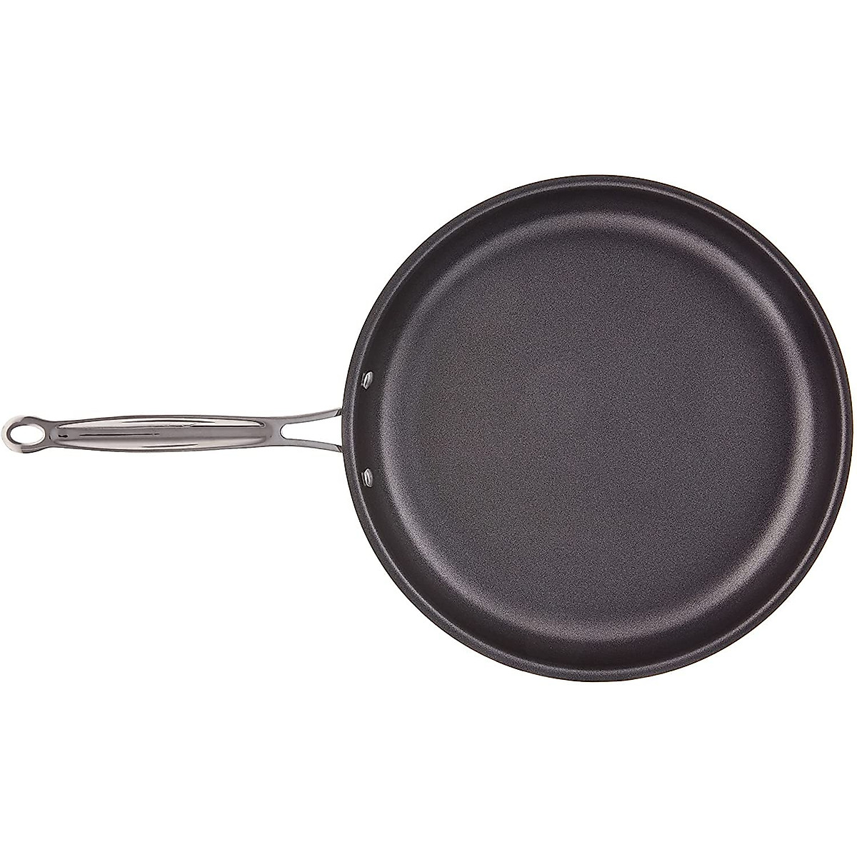 Cuisinart 622-30G Nonstick-Hard-Anodized, 12-Inch, Skillet w/Glass Cover & 622-30DF Chef's Classic 12-Inch Nonstick-Hard-Anodized, Deep Fry Pan w/Cover