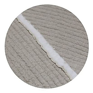 Soft Double Sided Bio Washing Linen Quilted Fabric by The Yard Solid 51" Wide BH (Linen 12mm) Half-Finished Product Made in South Korea