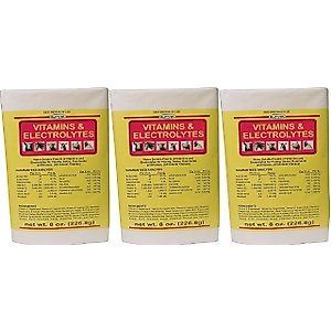 (3 Pack) DURVET 136028 vitamins & Electrolytes, 8 oz3