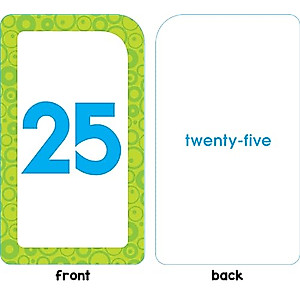 School Zone Numbers Flash Cards: Toddler, Preschool, Kindergarten, Learn Math, Addition, Subtraction, Numerical Order, Counting, Problem Solving, and More
