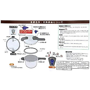 Parukinzoku Quick eco 3-layer bottom switchable pressure cooker 3.5L H-5040
