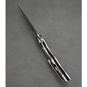 TwoSun M390 Blade TC4 Titanium Handle Pocket Folding Knife TS177 Maverick