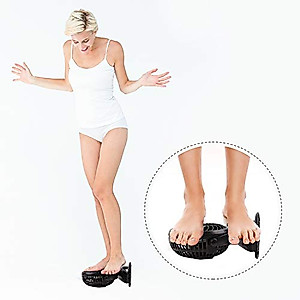 AJOYEUX Battery Operated Clip on Fan, Portable Rechargeable Personal fan (5 inch) for stroller, camping, cart seat, gym, Black