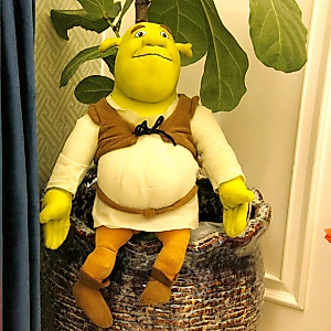 SecretCastle Shrek Plush Doll Toy 15" Height, Shrek Toys Shrek Plush Christmas, L (Shrek L)