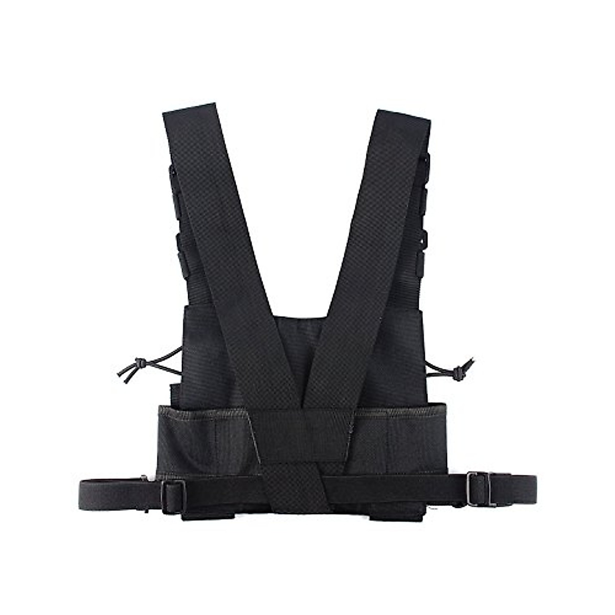 Lewong Universal Radio Chest Harness Bag Pocket Pack Holster  for Two Way Radio (Rescue Essentials)