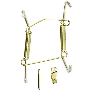 Darice, Expandable Plate Hanger, Gold