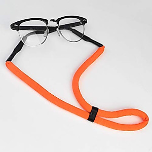 12Pcs Adjustable Sunglasses Straps, Unisex Eyeglass Retainer Holder Strap Floating Foam Glasses Straps Colorful Eyewear Retainer Sunglass Keepers Chain Cord Lanyard for Sport Men Women Kid(10 Color)