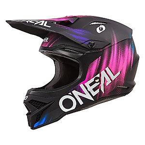 O'Neal 3SRS Helmet Adult Voltage Black/Green Medium