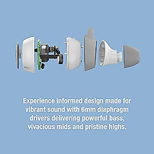 V-MODA Hexamove Pro, Wireless Earbuds - Black (HEXM-PR-BK)