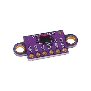 ALAMSCN VL53L0X Time-of-Flight (ToF) Laser Ranging Sensor Breakout VL53L0XV2 Laser Flight Distance Measurement Module I2C IIC for Arduino(Pack of 4)