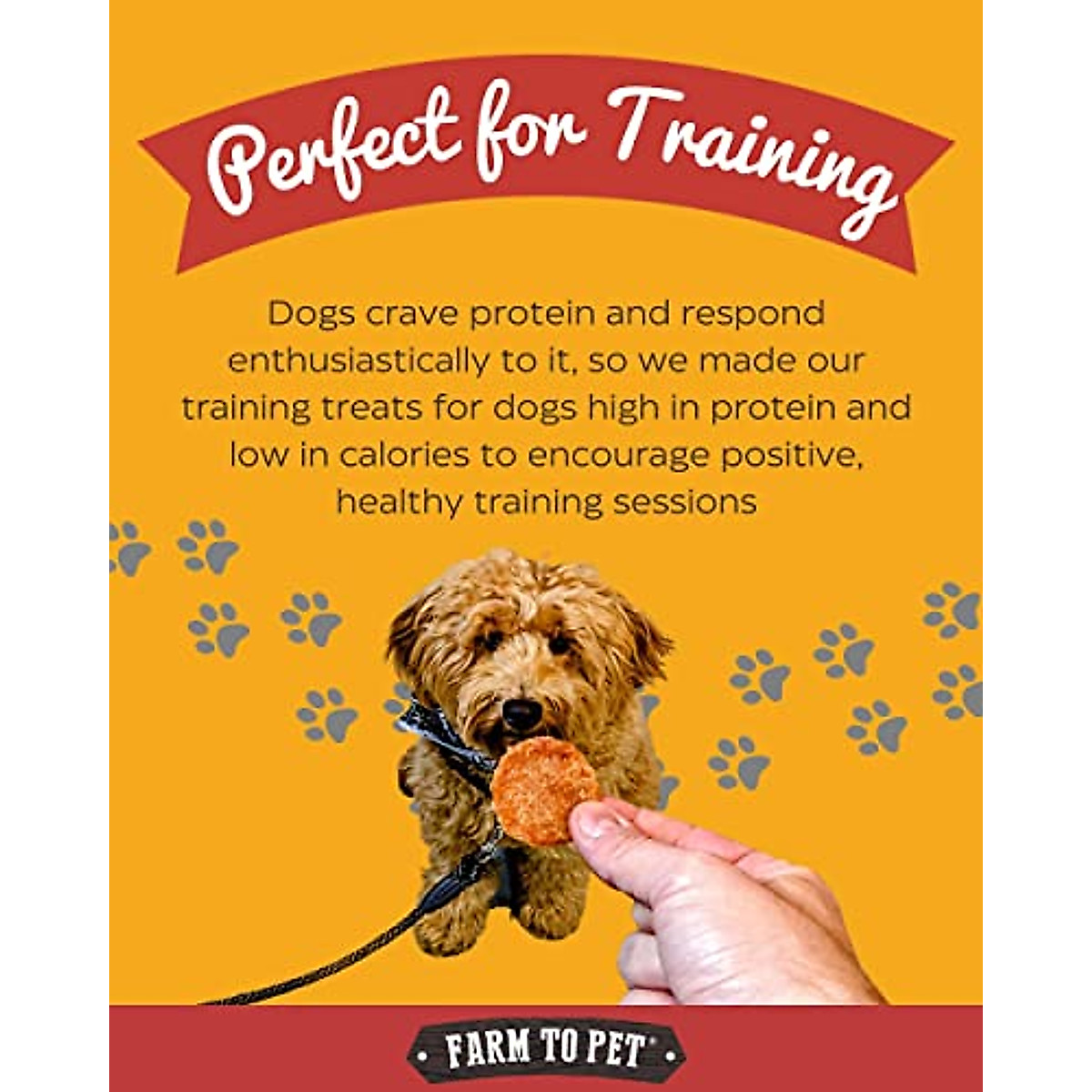 Farm To Pet Chicken Chips for Dogs - Single Ingredient All Natural Dog Treats for Small, Medium, & Large Dogs | Healthy Dog Treats with Human Grade, Free Range Chickens, 4 oz.