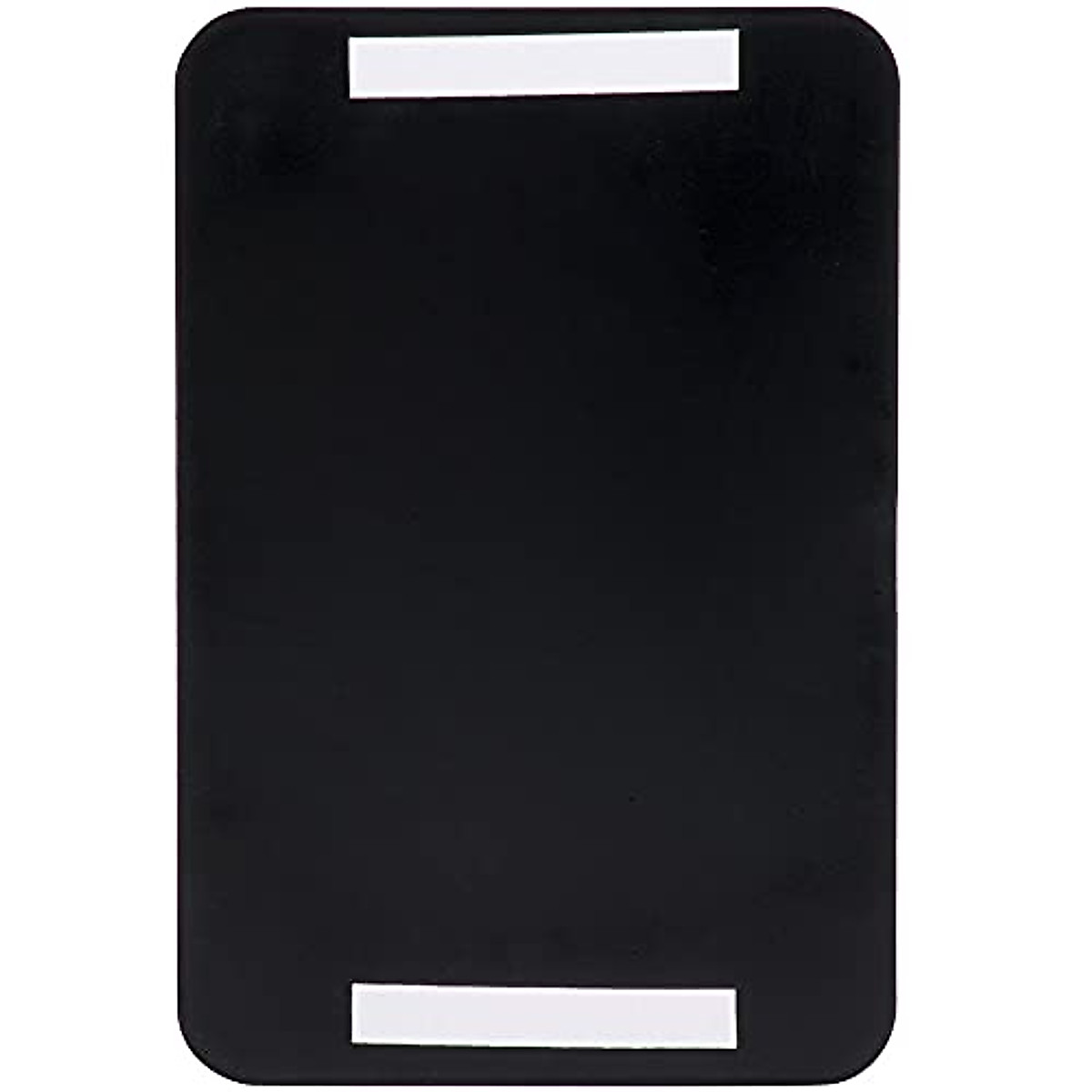 Kraken Sign Co. - ADA Exit Sign with Braille - Black and White, 9" x 6" - Highly Visible With Self Adhesive Backing - Plastic