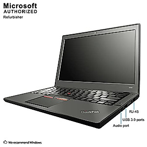 Lenovo ThinkPad X250 Intel i5-5300U 2.30GHz 8GB RAM 256GB SSD Win 10 Pro Webcam (Renewed)