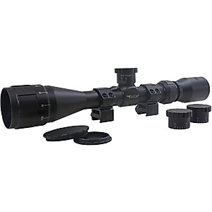 BSA Optics Sweet 6.5 Creedmoor 4.5X-18X, 40mm AO, Weaver Rings, black, one size (6.5-4.518X40AOWRTB)