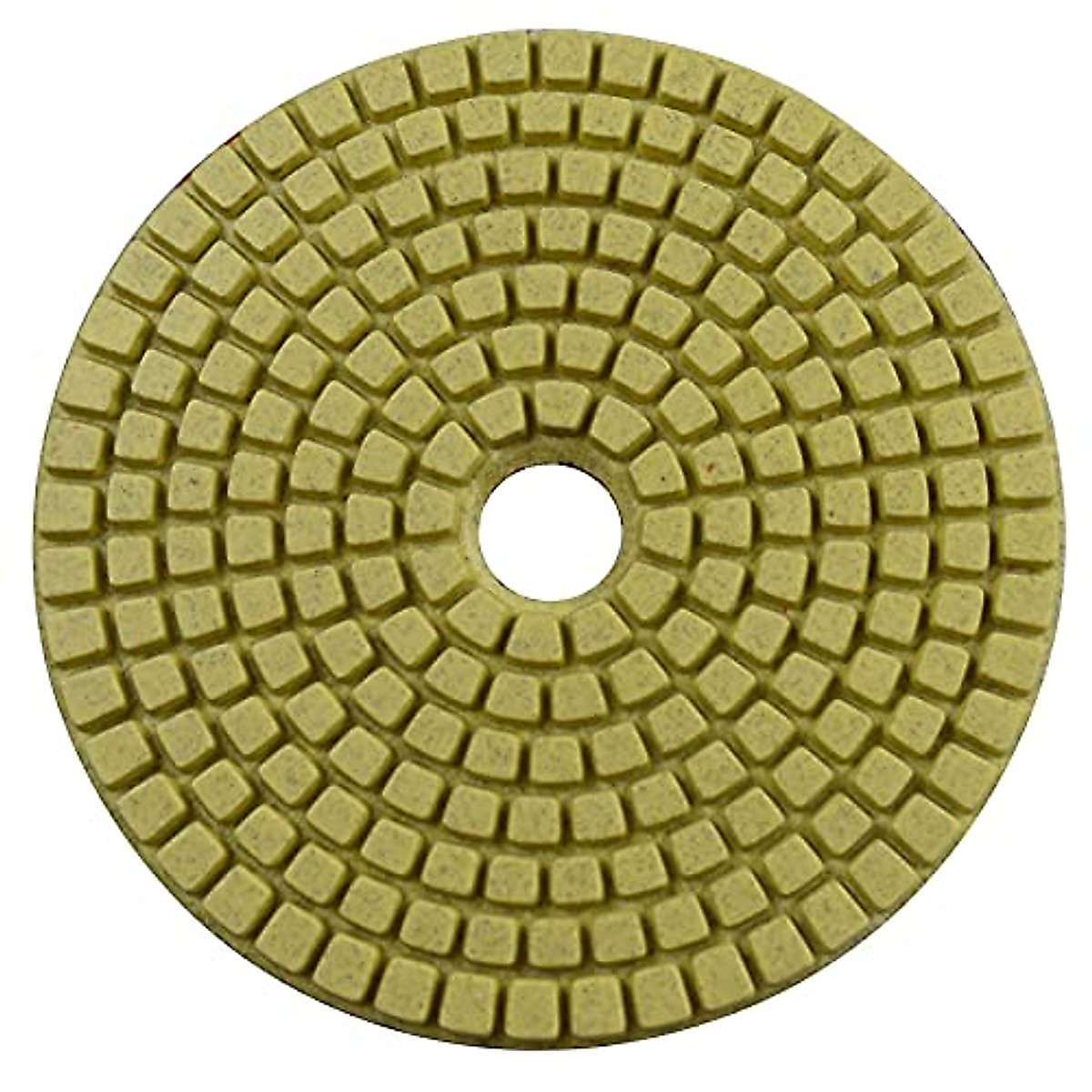 Konfor Diamond Polishing Wet Pads 4 Inch for Grinding Stone Marble Granite Countertop Tiles 10 Pieces Grit 30