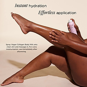 Pacifica Beauty Vegan Collagen Body Milk Spray, Bath and Body, Hydrating, Moisturizing, Body Lotion, Body Serum, Non Aerosol, For Dry Skin, Body Care, Skin Care, 6 fl oz (1 Count)