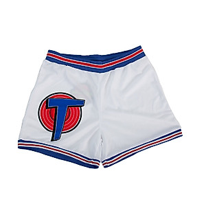 FREEZE Space Jam Tune Squad Basketball Shorts - 3X-Large - Basketball Short - Funny Halloween Costumes Men - Space Jam Short