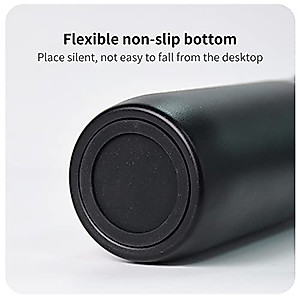 Amazcolor 19 oz Vacuum Insulated Water Bottle, Double Insulatedinsulated water bottle that stays hot or cold for 6 hoursCeramic Coated Water Bottle for Office, School, Travel (white)