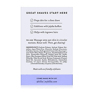 Billie Body Buffer - Pre-shave Exfoliating Bar - 3.5 oz