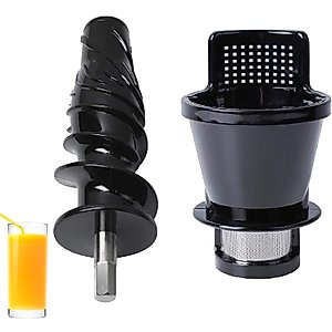 8006 Juicer Replacement Parts Compatible with Omegae 8006 8005 8004 8003 NC900 Slow Masticating Juicer 2 Juicing Screen Juicer Auger