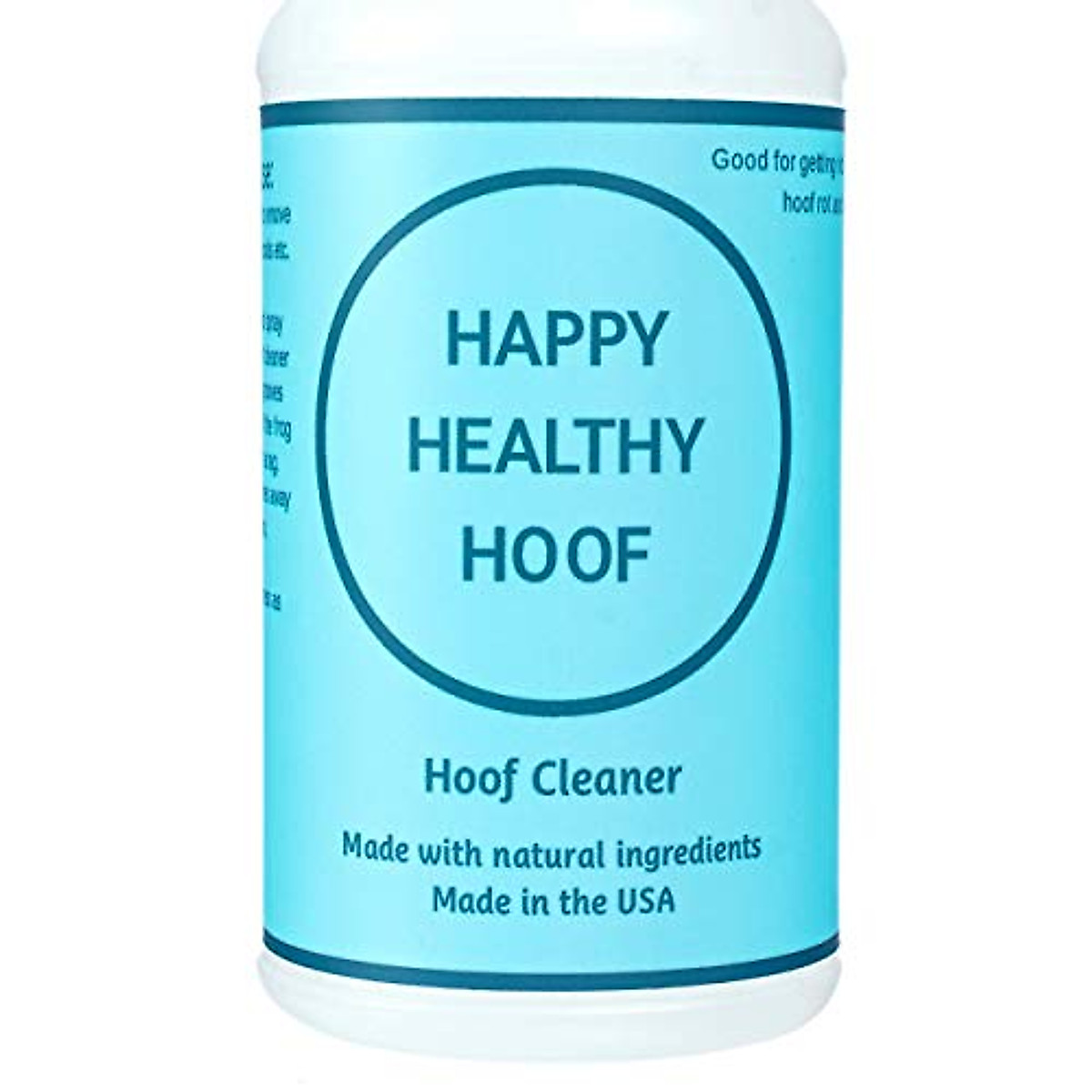 Happy Healthy Hoof Cleaner - Natural Thrush Treatment for Clean Hooves - 16 Ounce Heavy Duty Spray Bottle