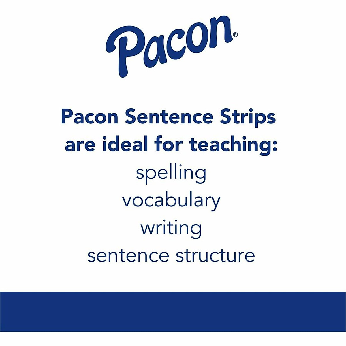 Pacon® Peacock® Super-Bright Sentence Strips, Assorted Colors, Pack Of 100