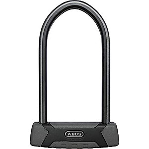 ABUS U-Lock Granit XPlus 540, Bike Lock with XPlus Cylinder, High Protection Against Theft, ABUS Security Level 15, Black/Grey