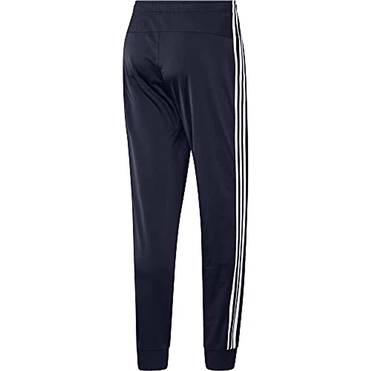adidas Men's Essentials Warm-Up Slim Tapered 3-Stripes Tracksuit Bottoms, Legend Ink/White, Large