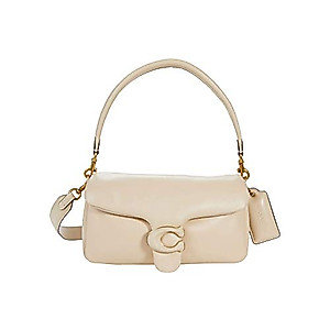 COACH Leather Covered C Closure Pillow Tabby Shoulder Bag 26 B4/Ivory One Size