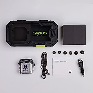 Gravastar Sirius Wireless Earbuds Bluetooth Knowles Balanced Armatures and 7.2 mm Dynamic Drivers Music Reproducing Vividly Deep Bass 3D Stereo, Headphones for iPhone/Android(Space Gray)