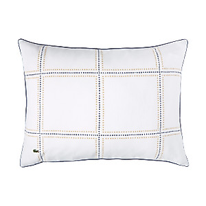 Lacoste Splash Duvet Set, King, White/Navy