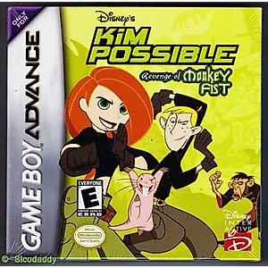 Kim Possible - Revenge of Monkey Fist - Game Boy Advance