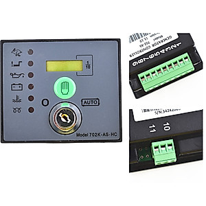 kimllier DSE702AS Voltage Regulator Auto Start Generator Controller Board Panel with Display