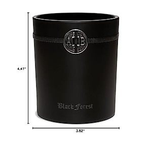 Archipelago Botanicals Black Forest Boxed Candle, Dark Ebony Wood, Douglas Fir and Black Currant Scent, Lead-Free Wick, Clean Soy Wax Blend Burns 60 Hours (10 oz)